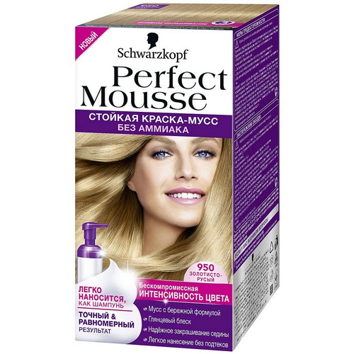 PERFECT MOUSSE 950 Золотисто-русый купить в Томске по привлекательной ...